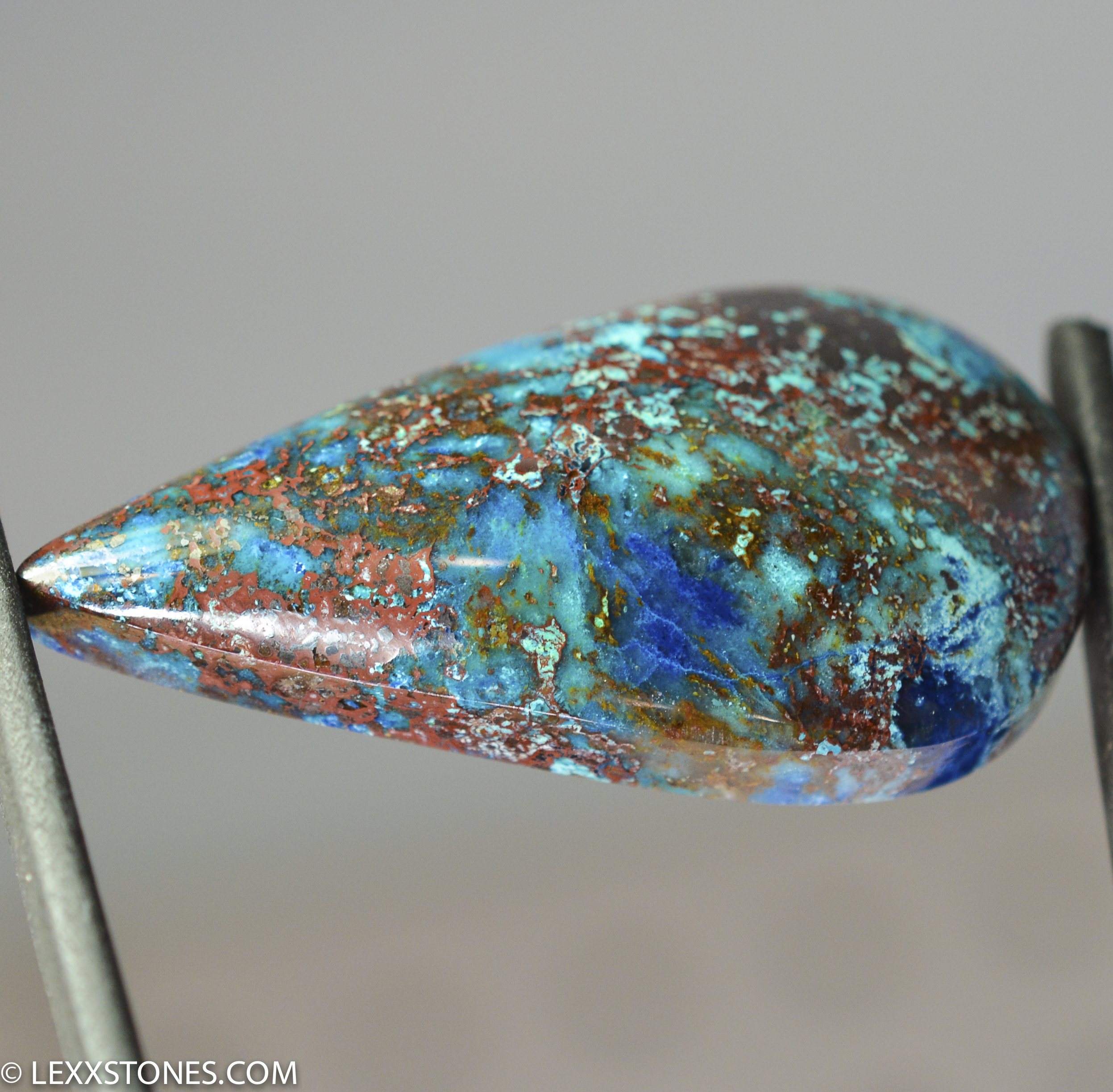Apache Chrysocolla Shattuckite Lexx Stones | Lexx Stones