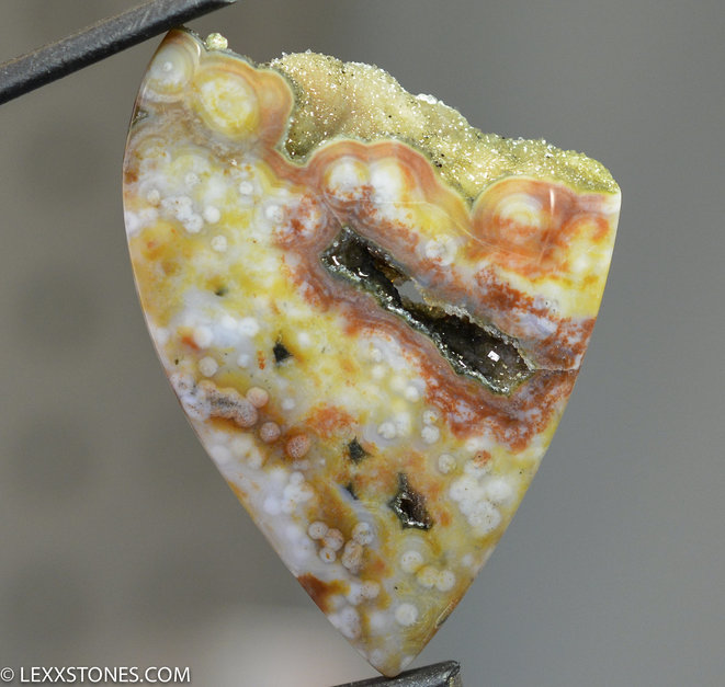 Druzy Ocean Jasper Lexx Stones | Lexx Stones